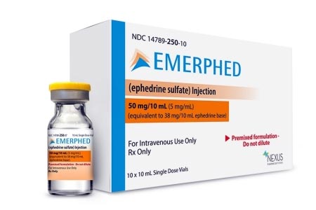 FDA approves Ready-to-Use Ephedrine Injection, Emerphed™ | Medika Life